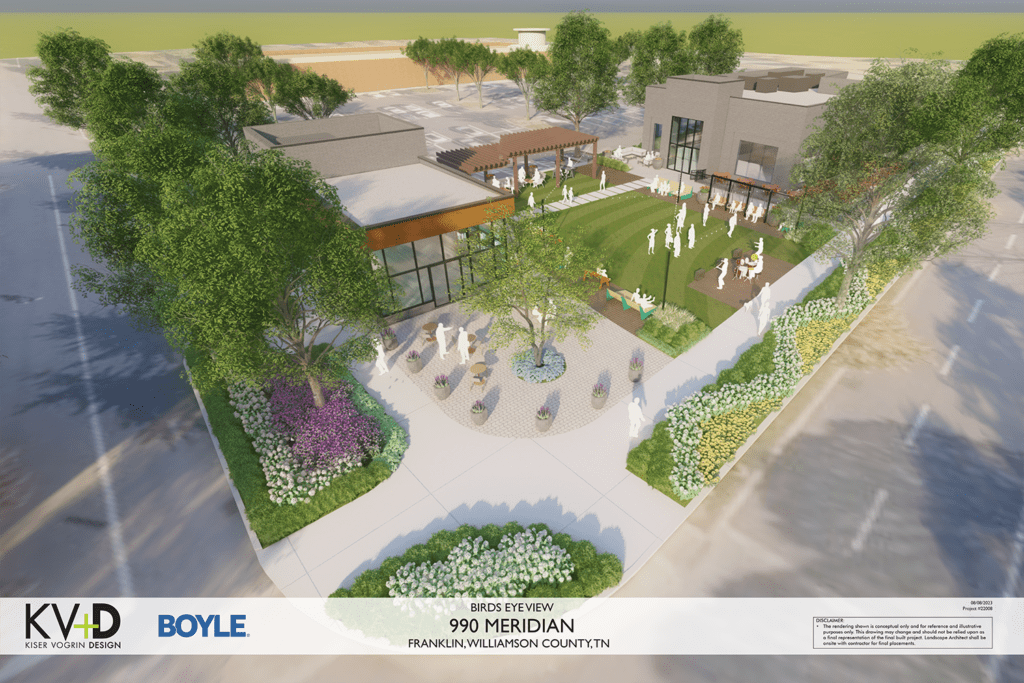 Meridian Cool Springs Evolution Advances with Two Restaurant Buildings ...
